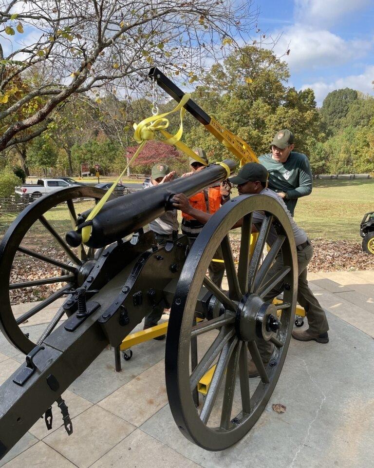 Kennesaw Mountain NBP Ordnance Rifle Restoration - America's National Parks